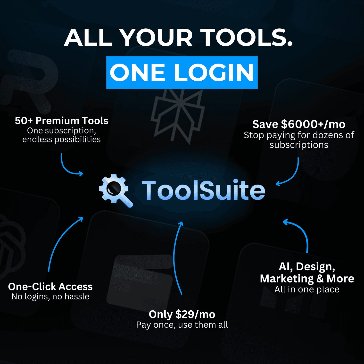 ToolSuite 💻 - All the tools you need in one subscription.